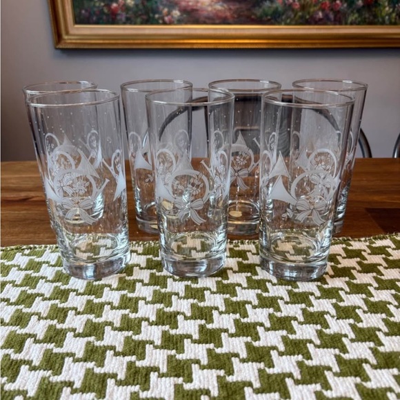 Princess House | Dining | Vintage Princess House Holiday Highball ...